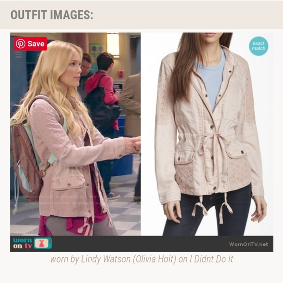 Max Jeans | Jackets & Coats | Max Jeans Ice Pink Eyelet Lace Trim Field ...